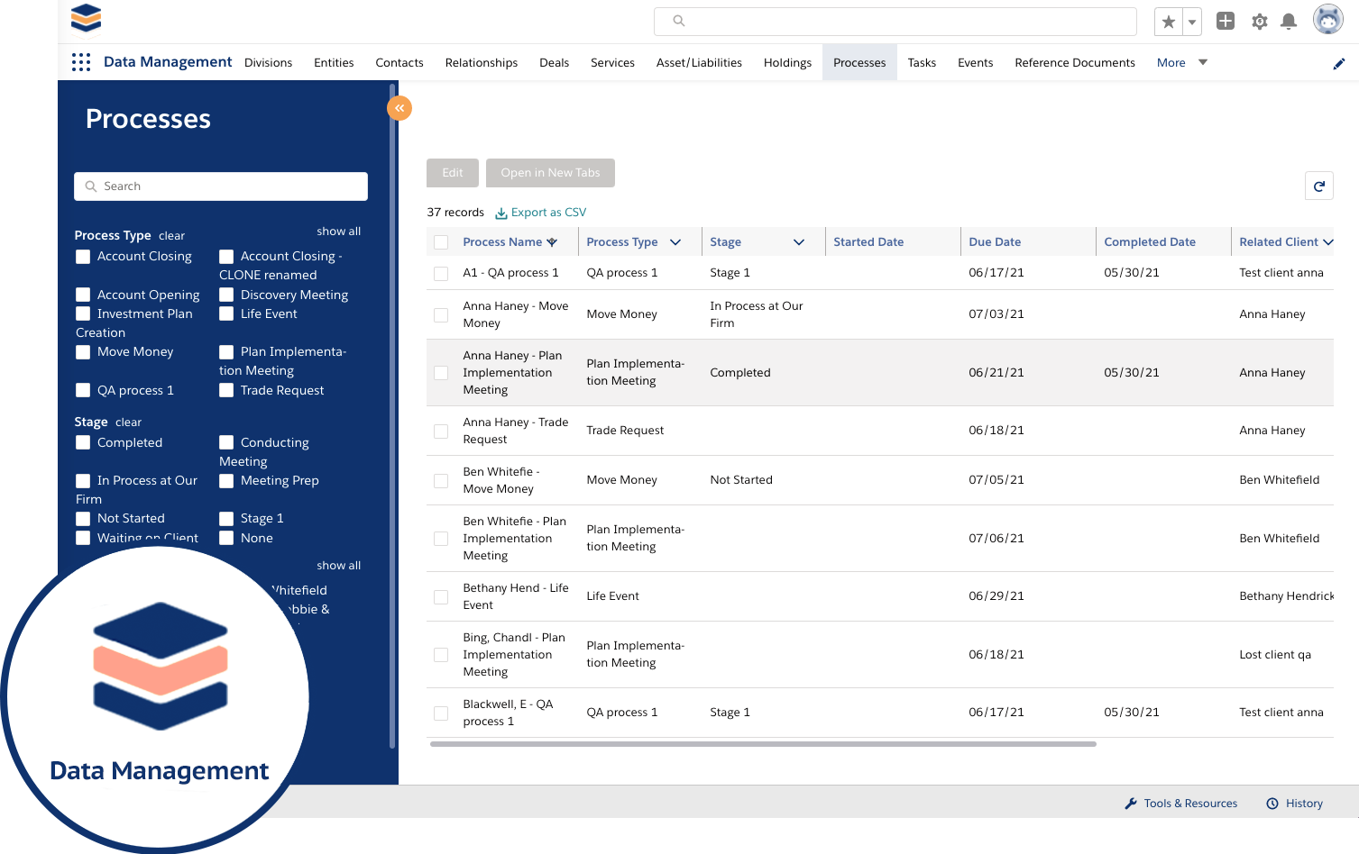 Practifi Features Role Based Apps