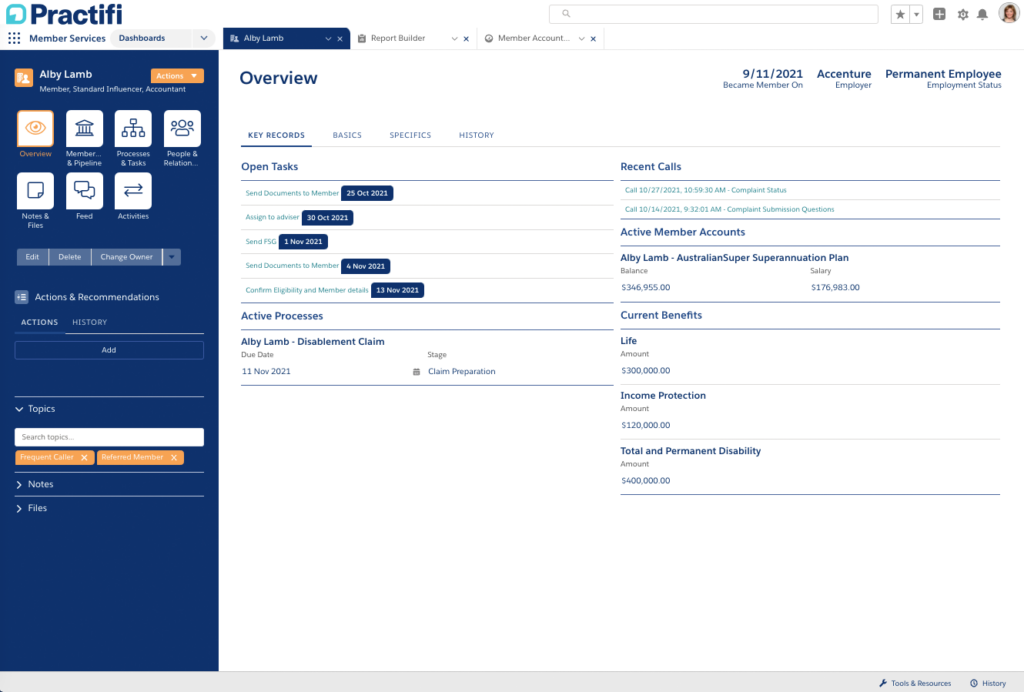 Practifi | Superannuation